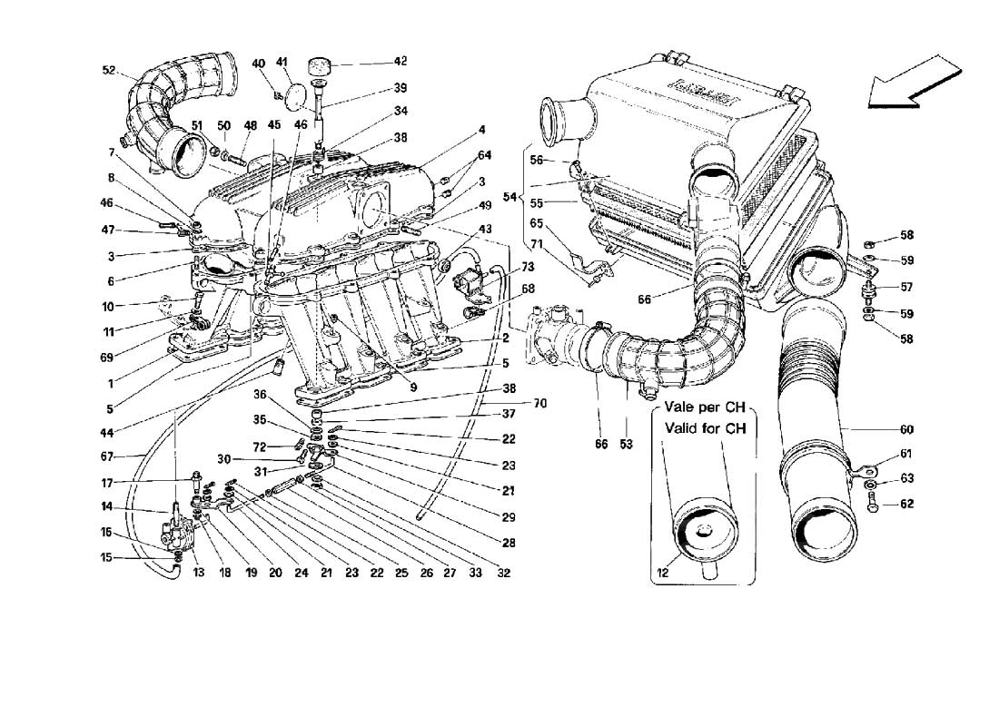 Intake Manifold Diagram